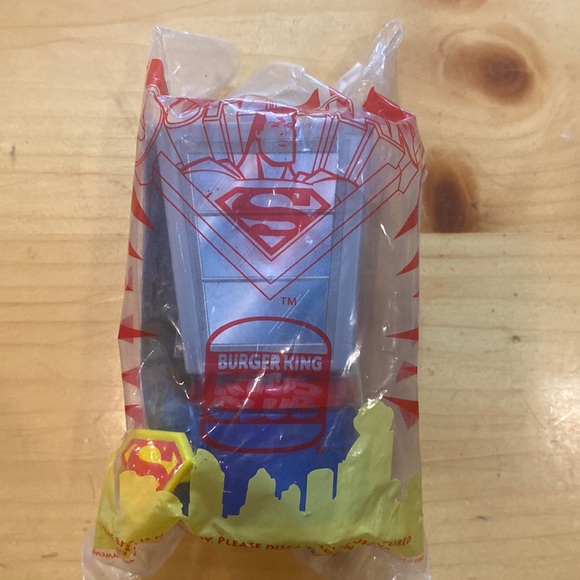 burger king | Toys | 997 Burger Dc Superman Phone Booth | Poshmark